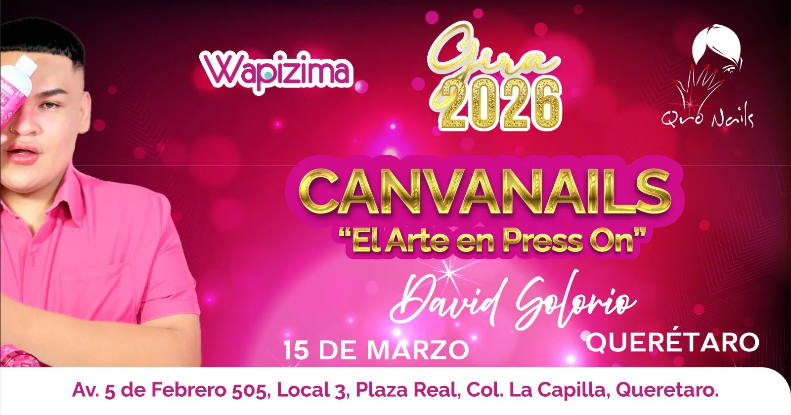 CANVANAILS - David Solorio - 15 de marzo 2026 - Qro Nails